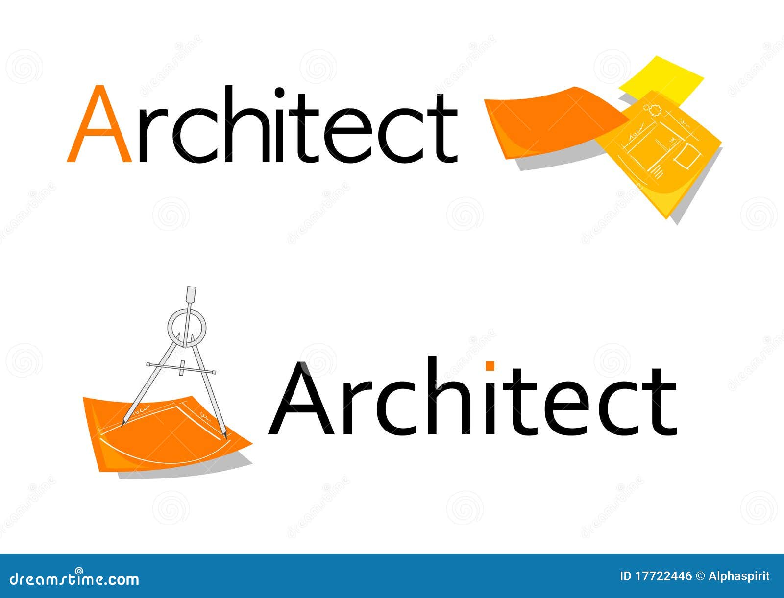 Het Symbool Van De Architect Vector Illustratie - Illustration of ...