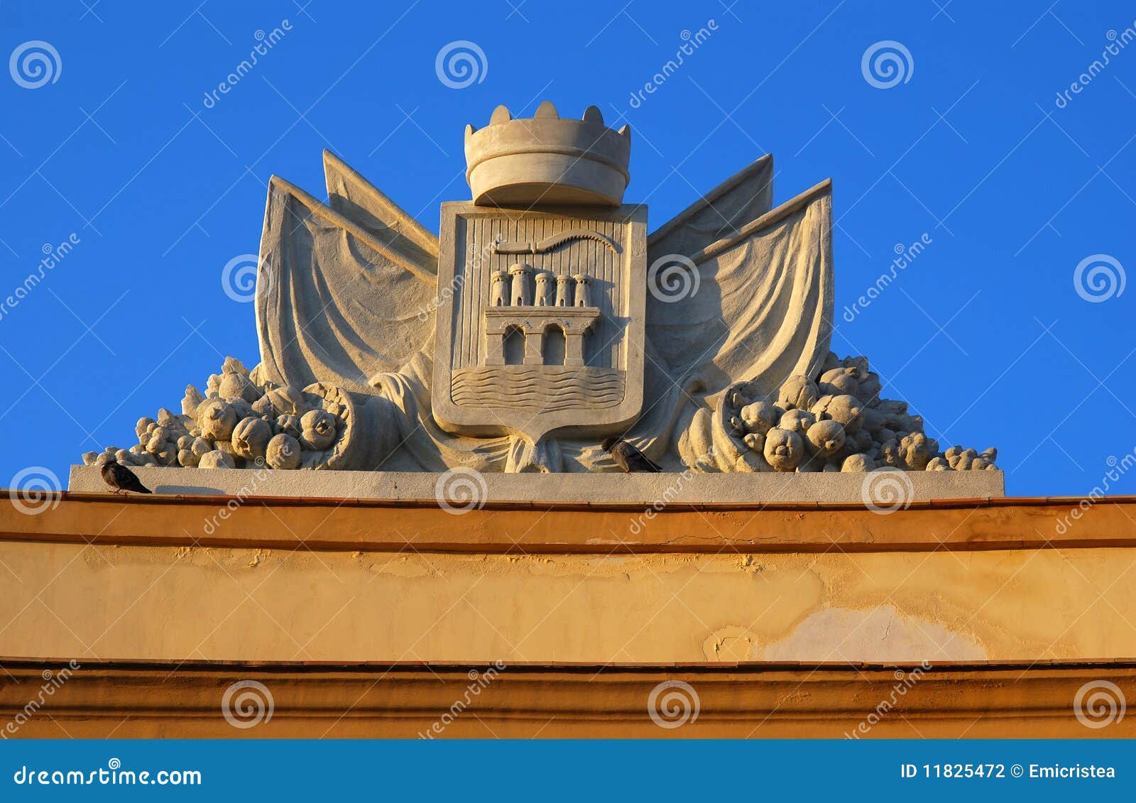 Het Symbool Van De De Vissenmarkt Van Trapan Stock Foto - Image of ...