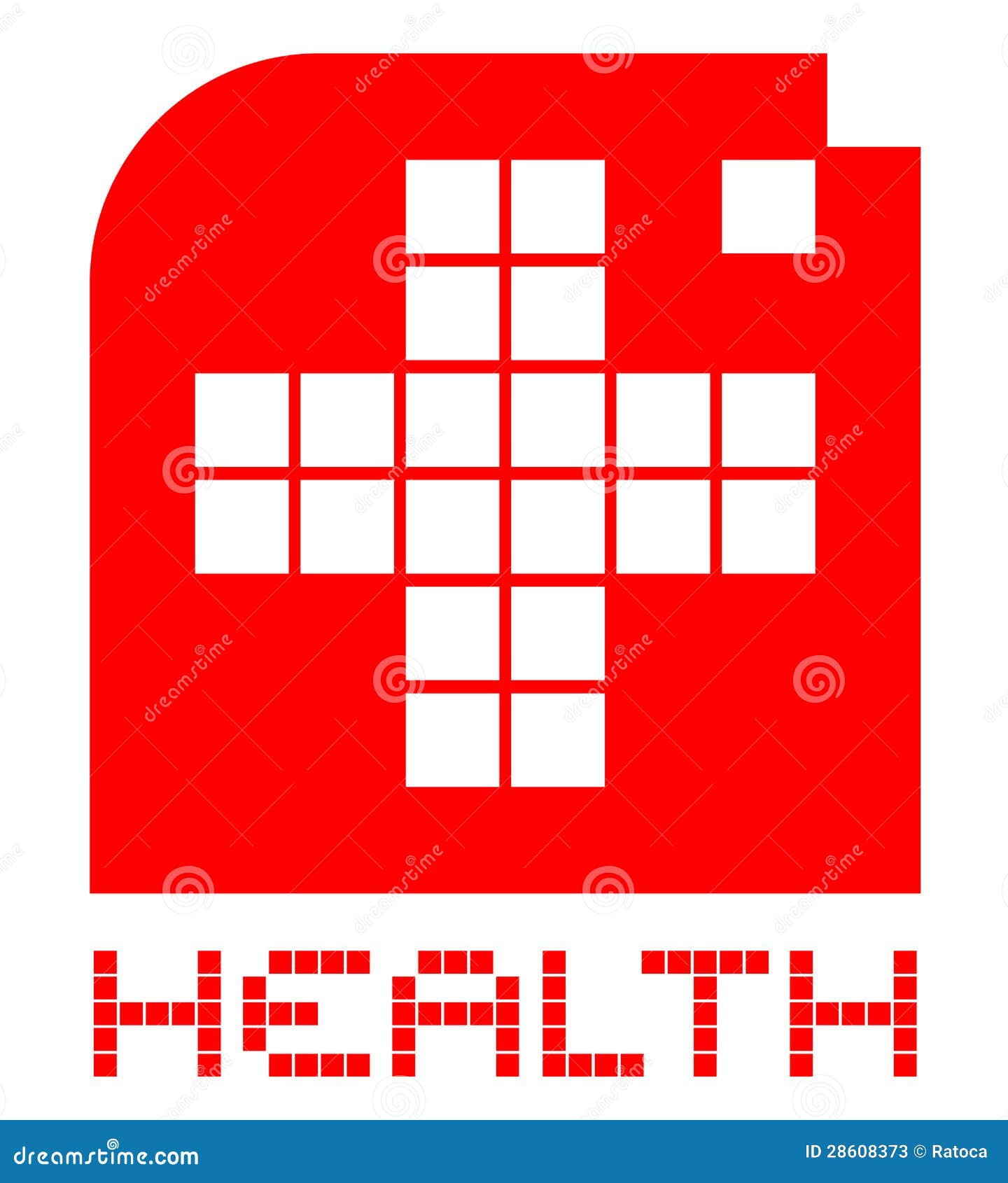 Het Symbool Van De Gezondheid Vector Illustratie - Illustration of ...