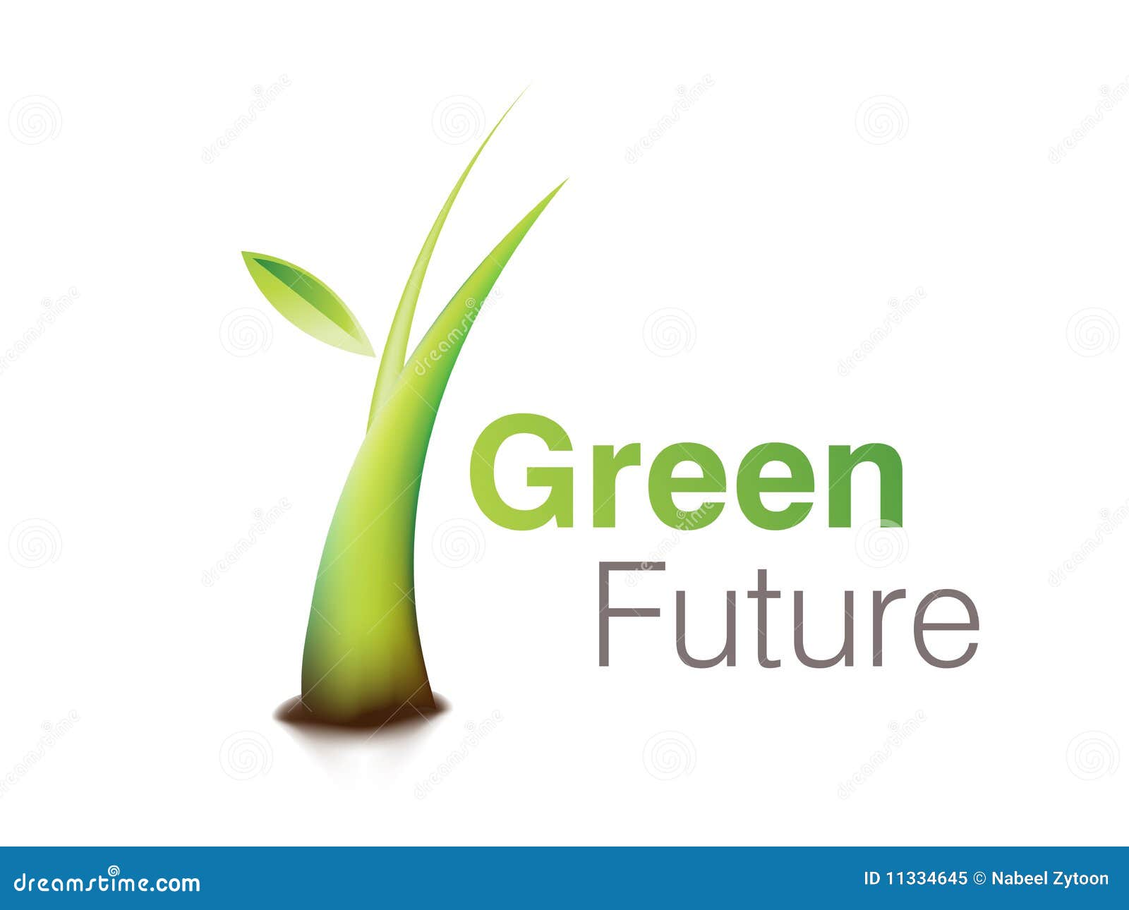 Het symbool van de groei vector illustratie. Illustration of geluk ...