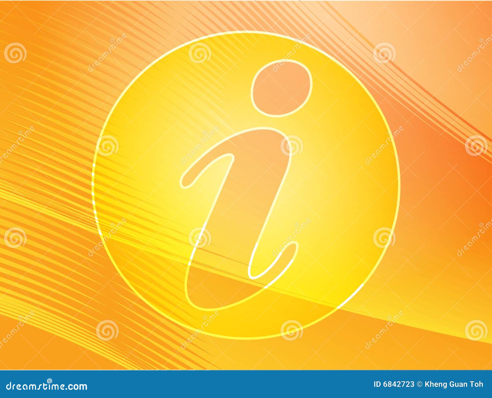 Het Symbool Van De Informatie Stock Illustratie - Illustration of ...