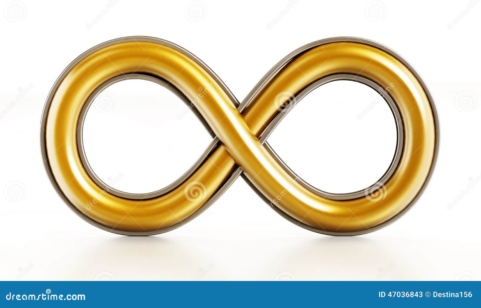 Het Symbool Van De Oneindigheid Stock Illustratie - Illustration of ...