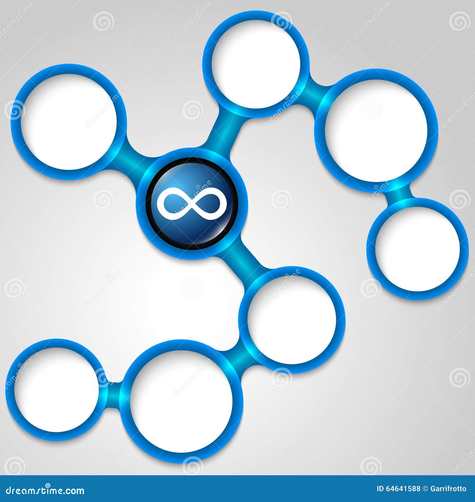 Het Symbool Van De Oneindigheid Vector Illustratie - Illustration of ...