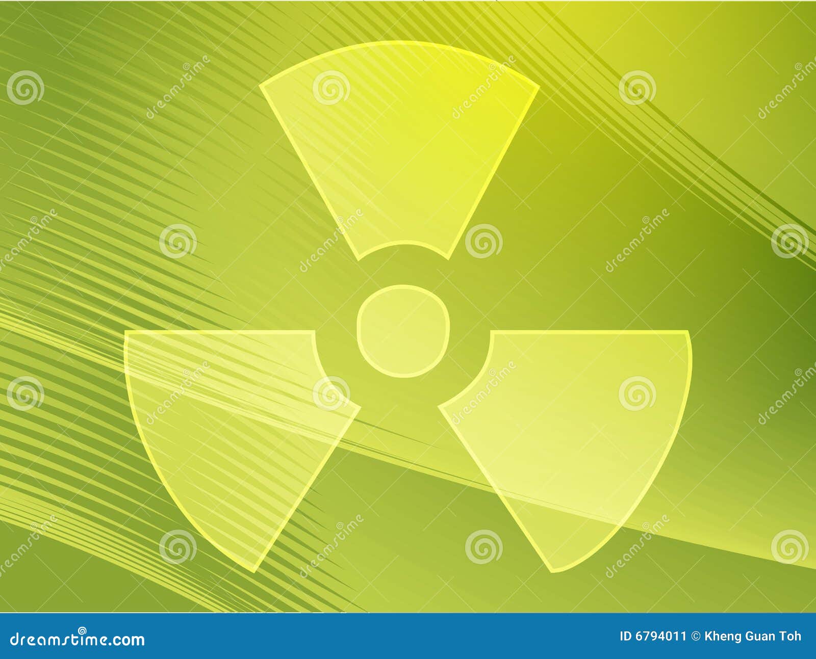 Het Symbool Van De Straling Vector Illustratie - Illustration of ...