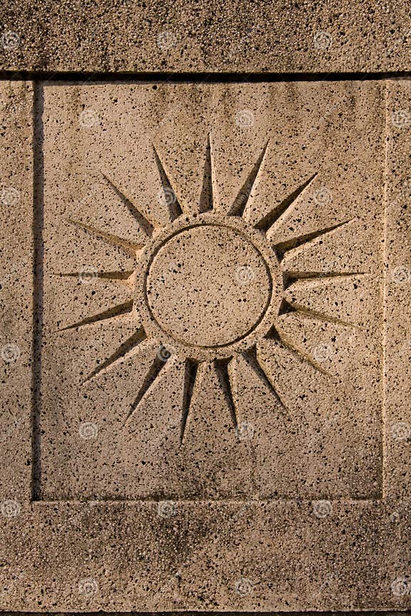 Het Symbool van de zon stock foto. Image of samenvatting - 12893256