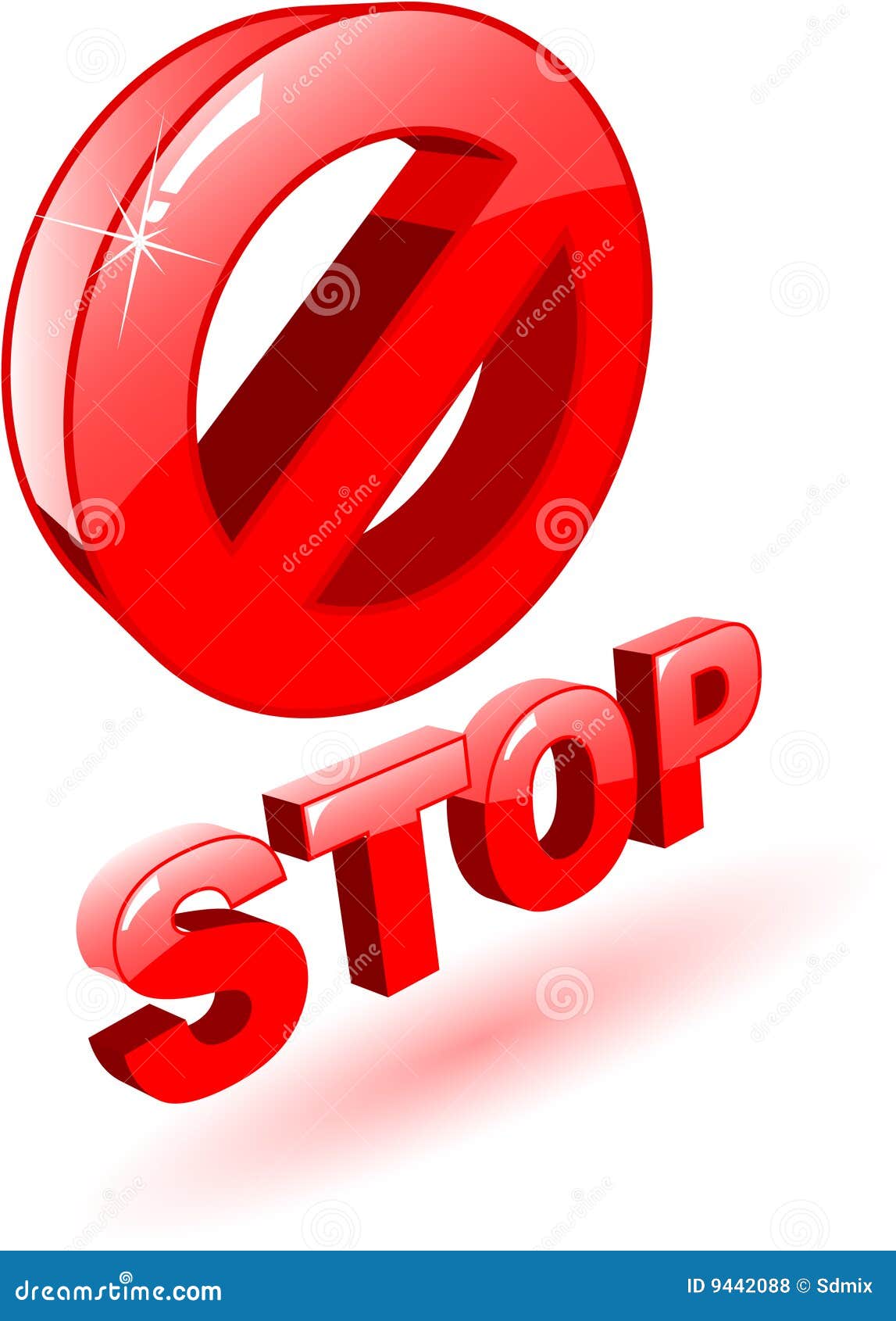 Het symbool van het einde vector illustratie. Illustration of vorm ...