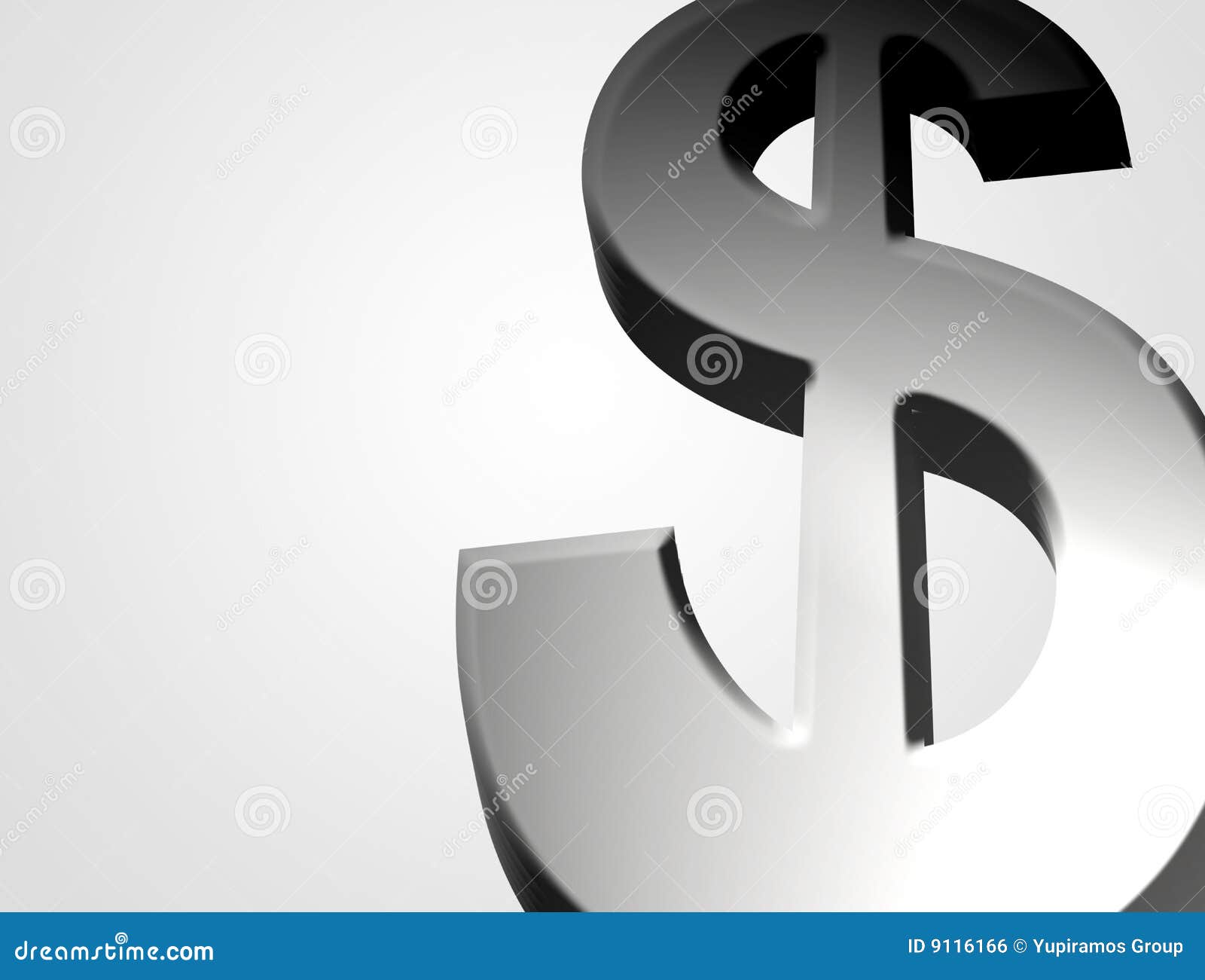 Het Symbool van het geld stock illustratie. Illustration of metaal ...