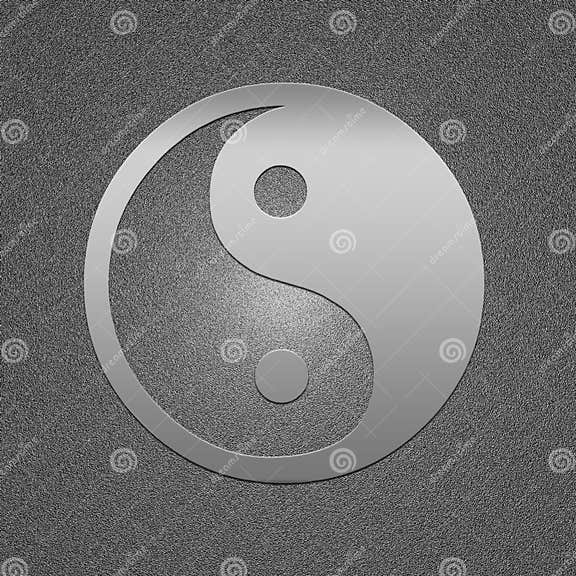 Het symbool van het metaal stock illustratie. Illustration of ...