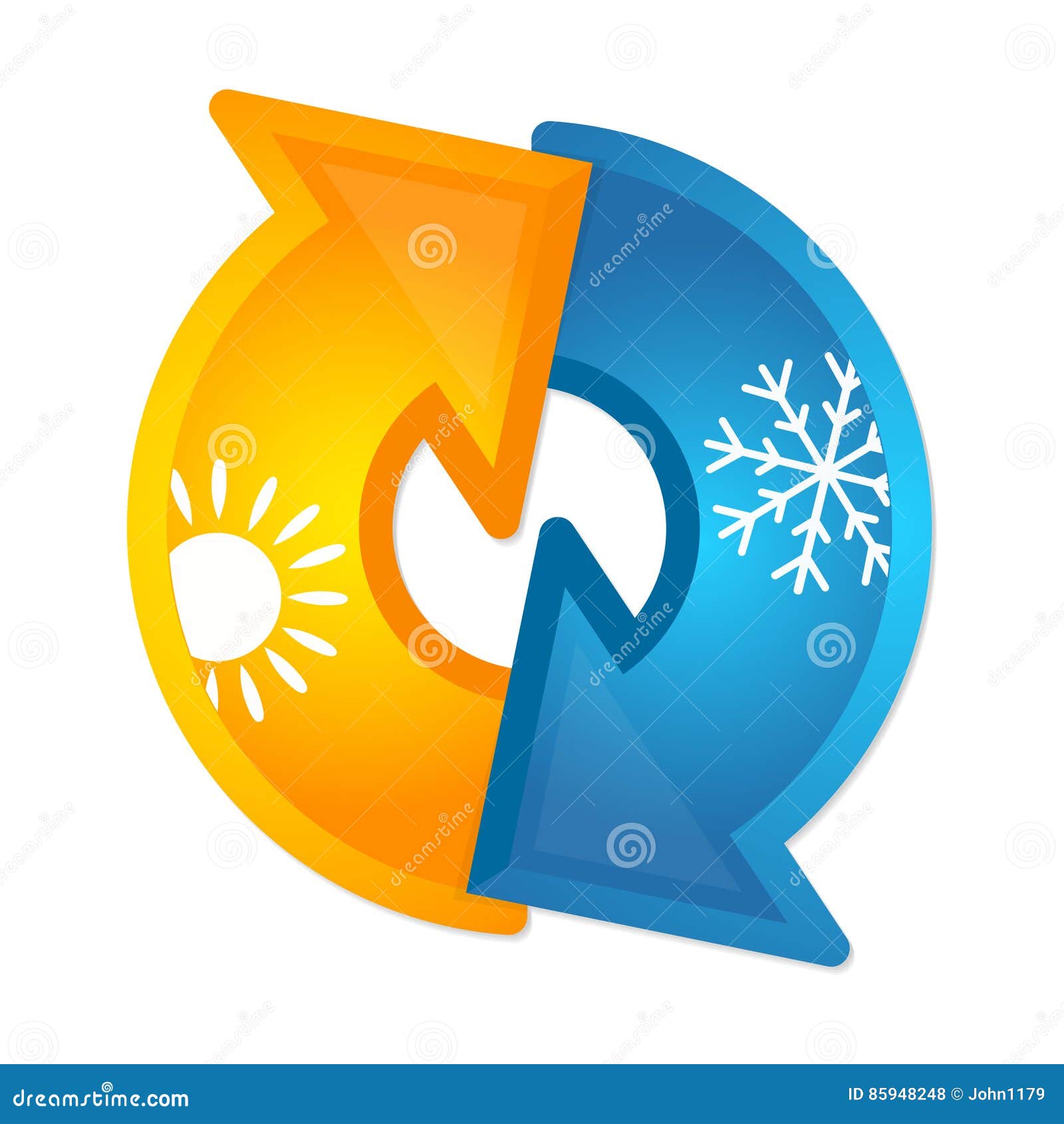 Het Symbool Van Het Ventilatiehuis Stock Illustratie - Illustration of ...