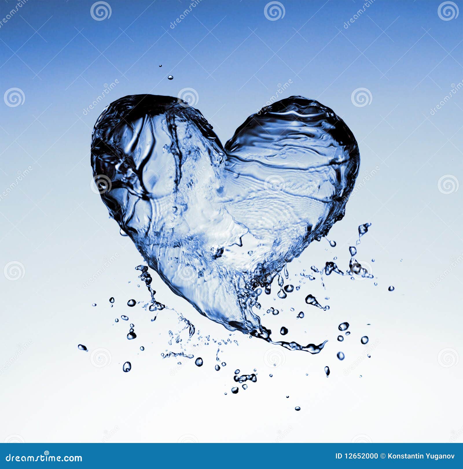 Het symbool van het water stock foto. Image of transparant - 12652000