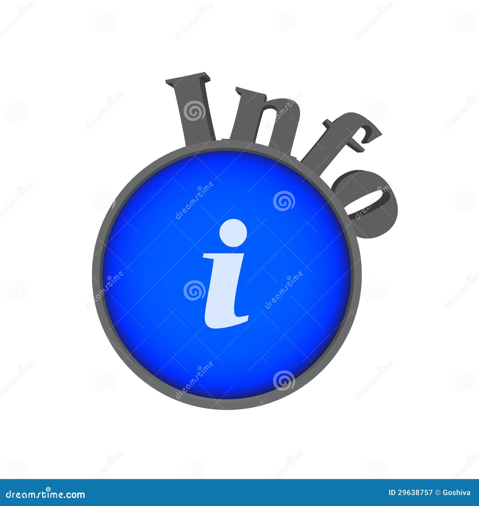 Het symbool van info vector illustratie. Illustration of zwart - 29638757