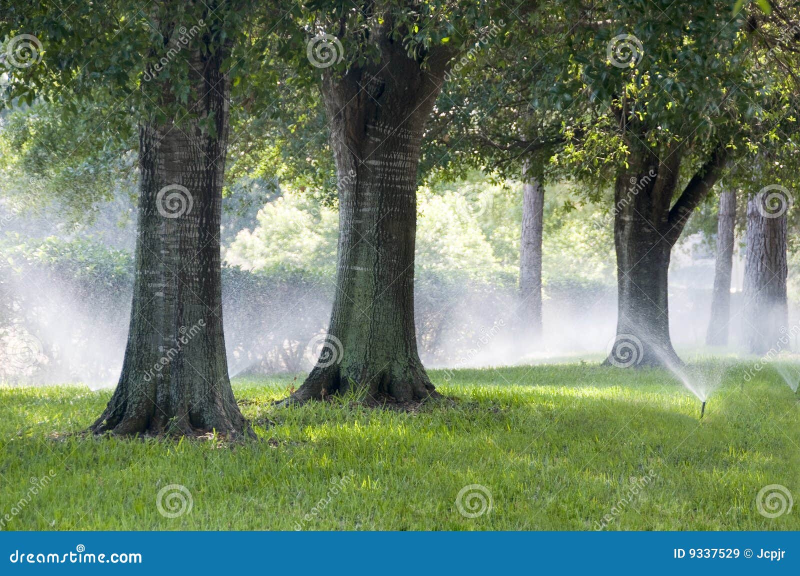 Het Systeem Van De Irrigatie Stock Afbeelding - Image of apparatuur ...