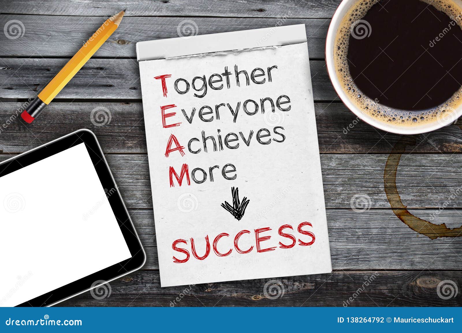 Het Team Samen Iedereen Bereikt Meer Stock Foto - Image of bedrijf ...