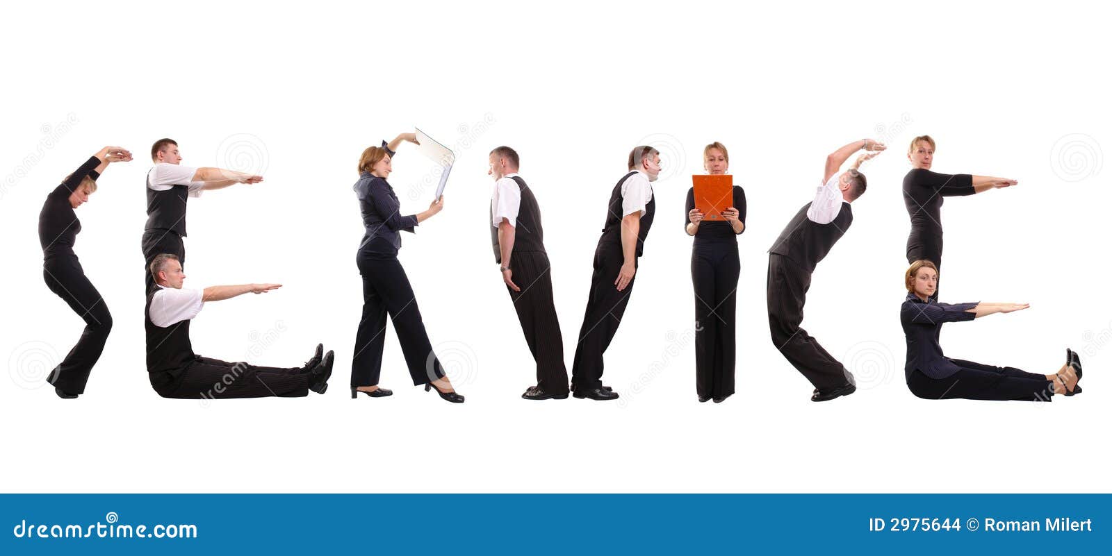 Het team van de dienst stock foto. Image of bedrijf, hulp - 2975644