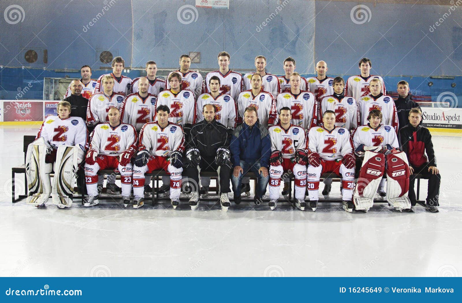 Het team van het ijshockey redactionele stock afbeelding. Image of ...