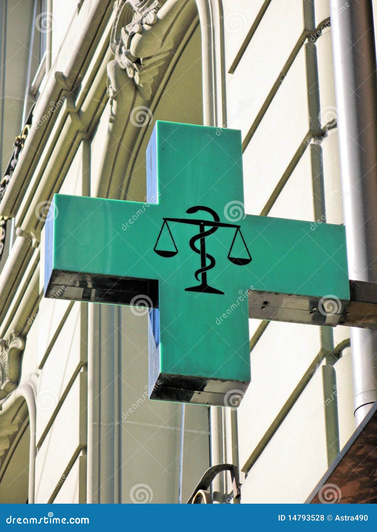 Het teken van de apotheek stock foto. Image of noodsituatie - 14793528