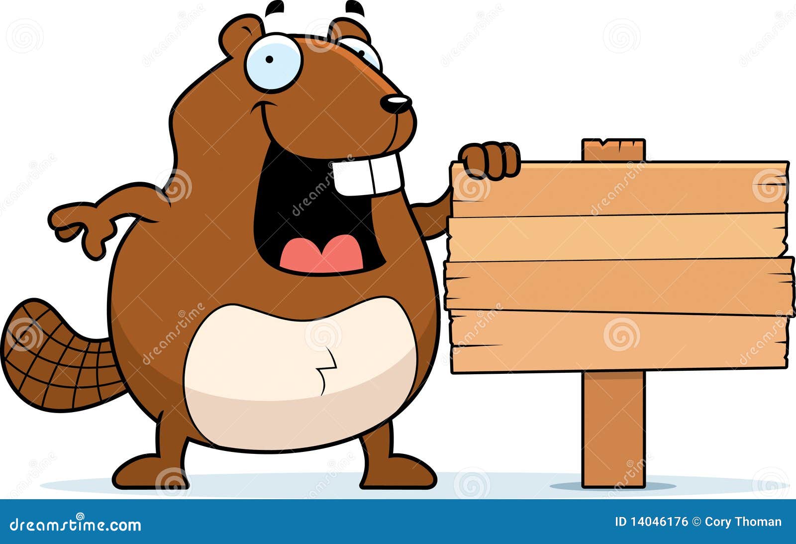 Het Teken van de bever vector illustratie. Illustration of teken - 14046176