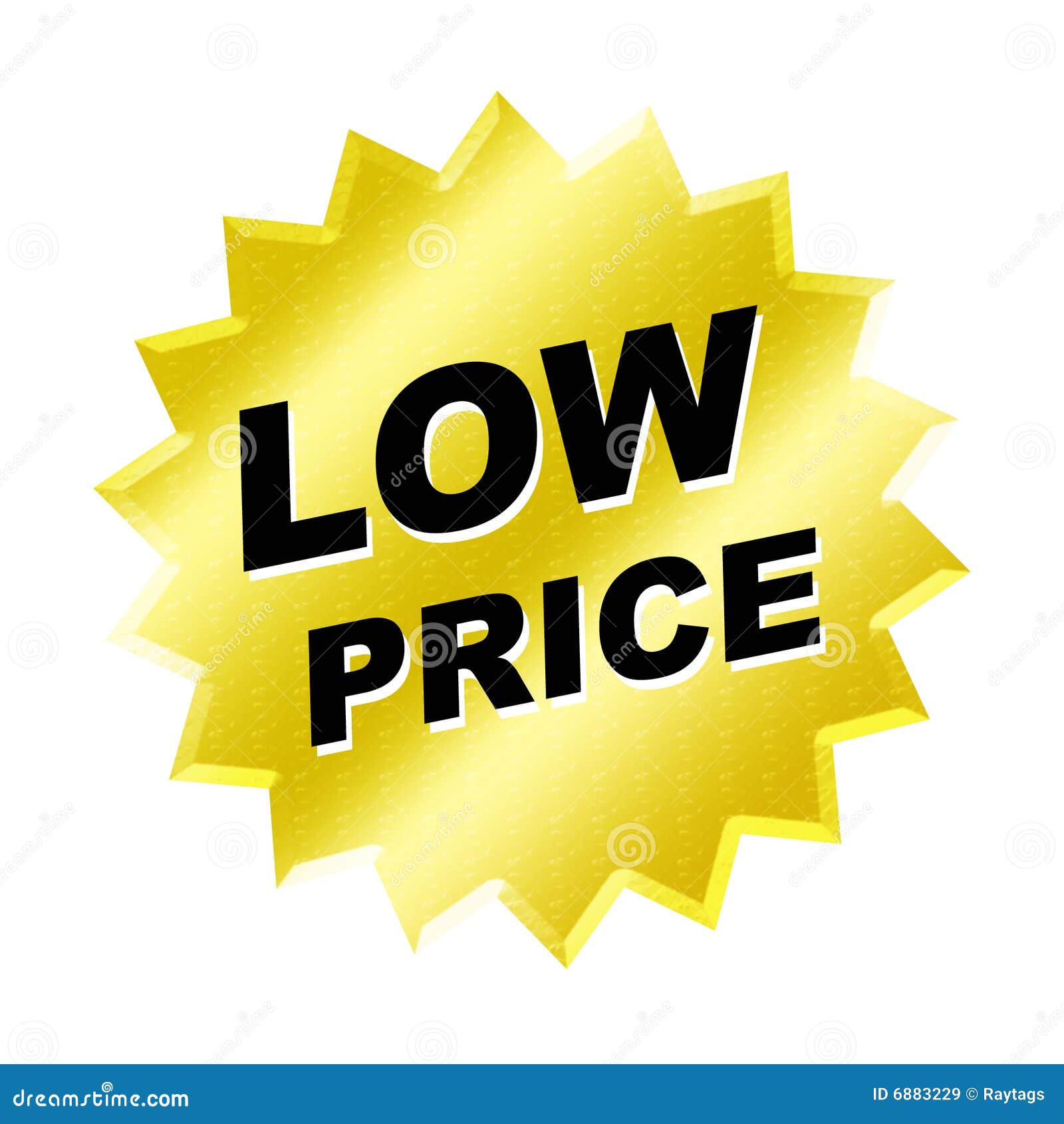 Het Teken Van De Lage Prijs Stock Illustratie - Illustration of ...