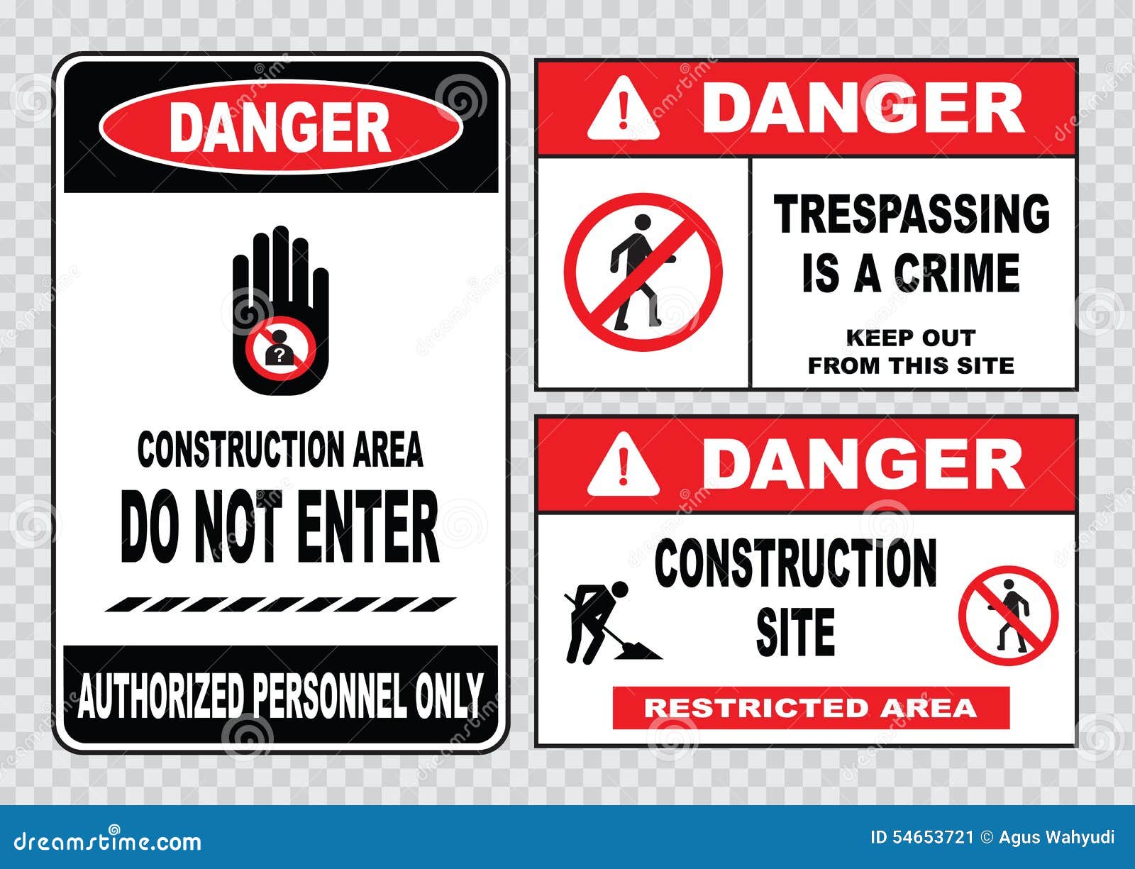 Het Teken Van De Plaatsveiligheid of Bouwveiligheid Stock Illustratie ...