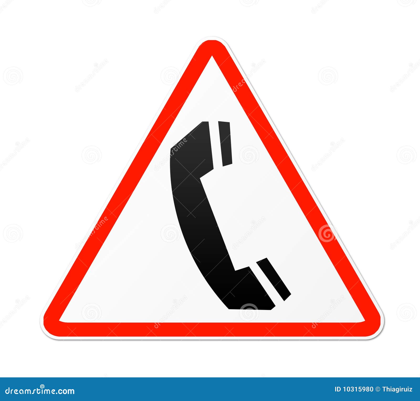 Het Teken van de telefoon stock illustratie. Illustration of signaal ...