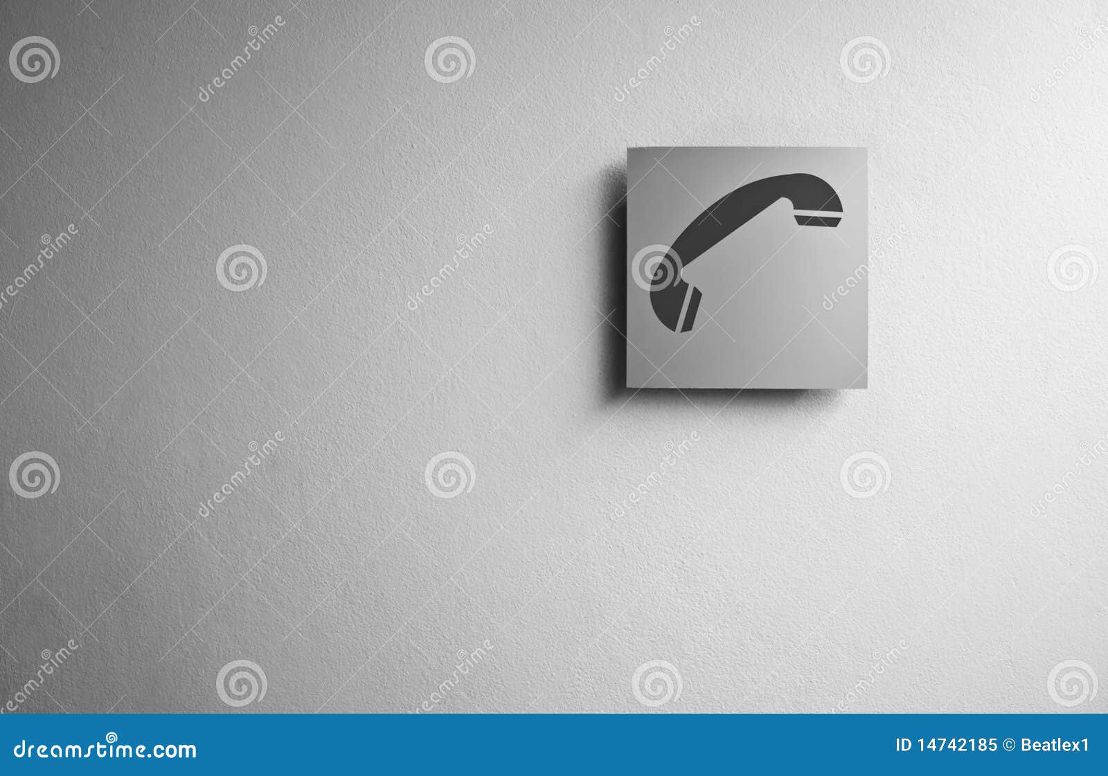 Het teken van de telefoon stock illustratie. Illustration of bespreking ...