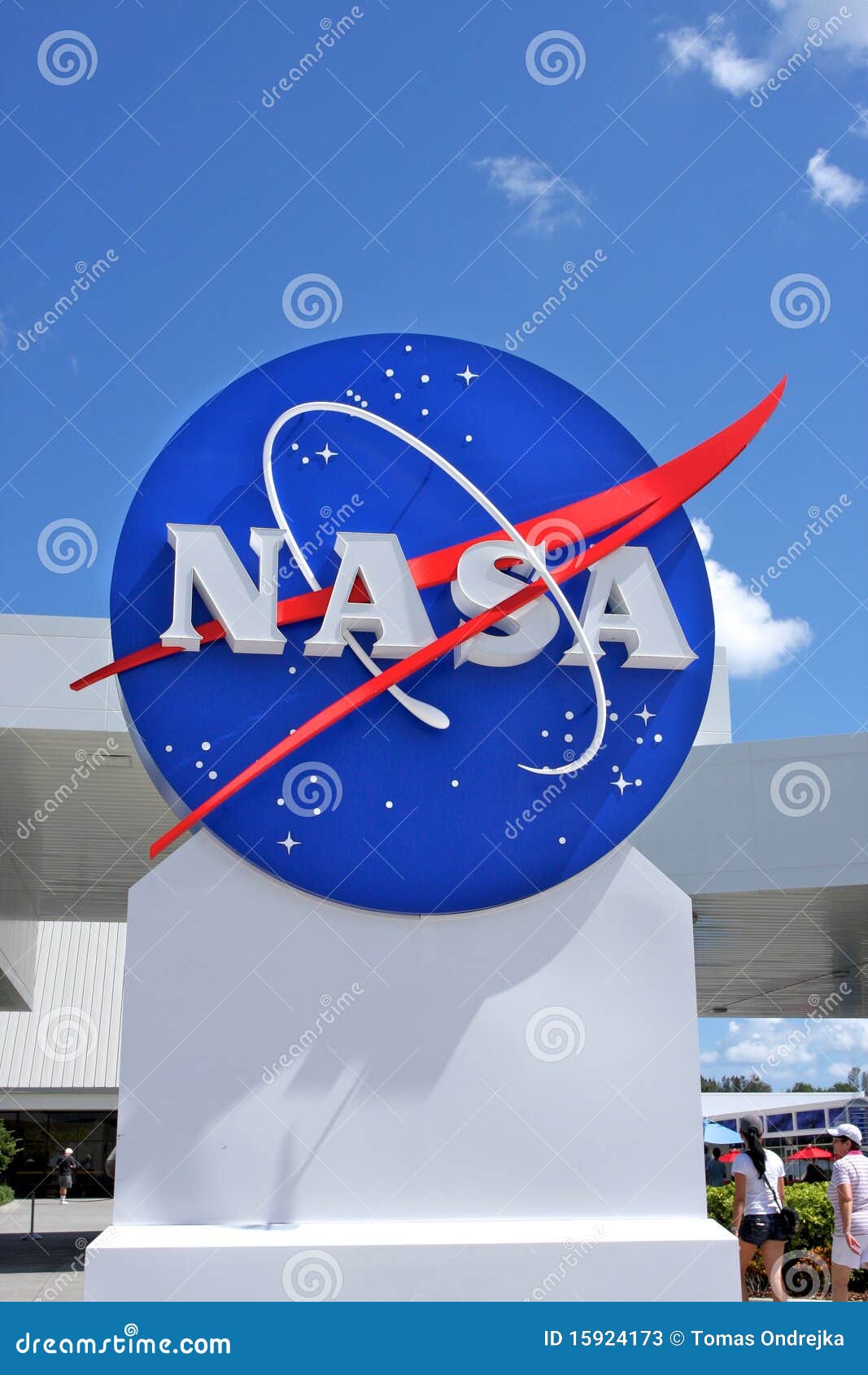 Het teken van NASA redactionele stock foto. Afbeelding bestaande uit ...