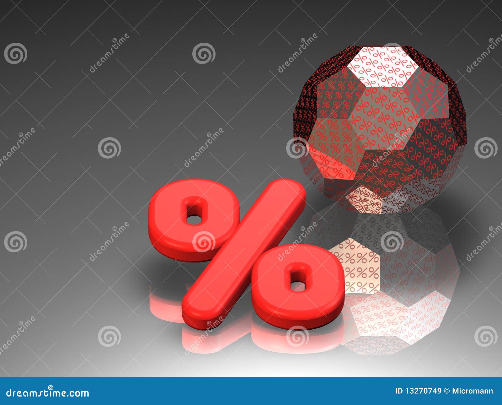 Het teken van percenten stock illustratie. Illustration of percentages ...