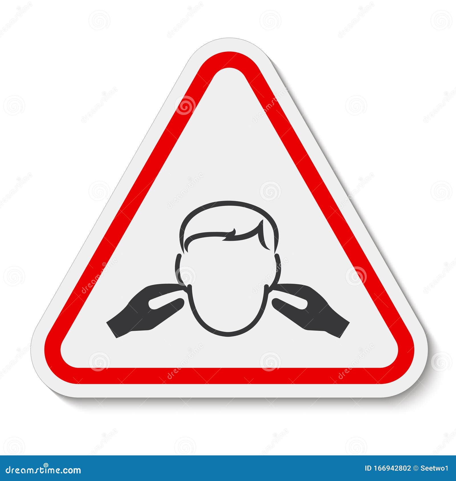 Het Teken Van Het Symbool Van Het Lawaai Solate Op Witte Achtergrond ...