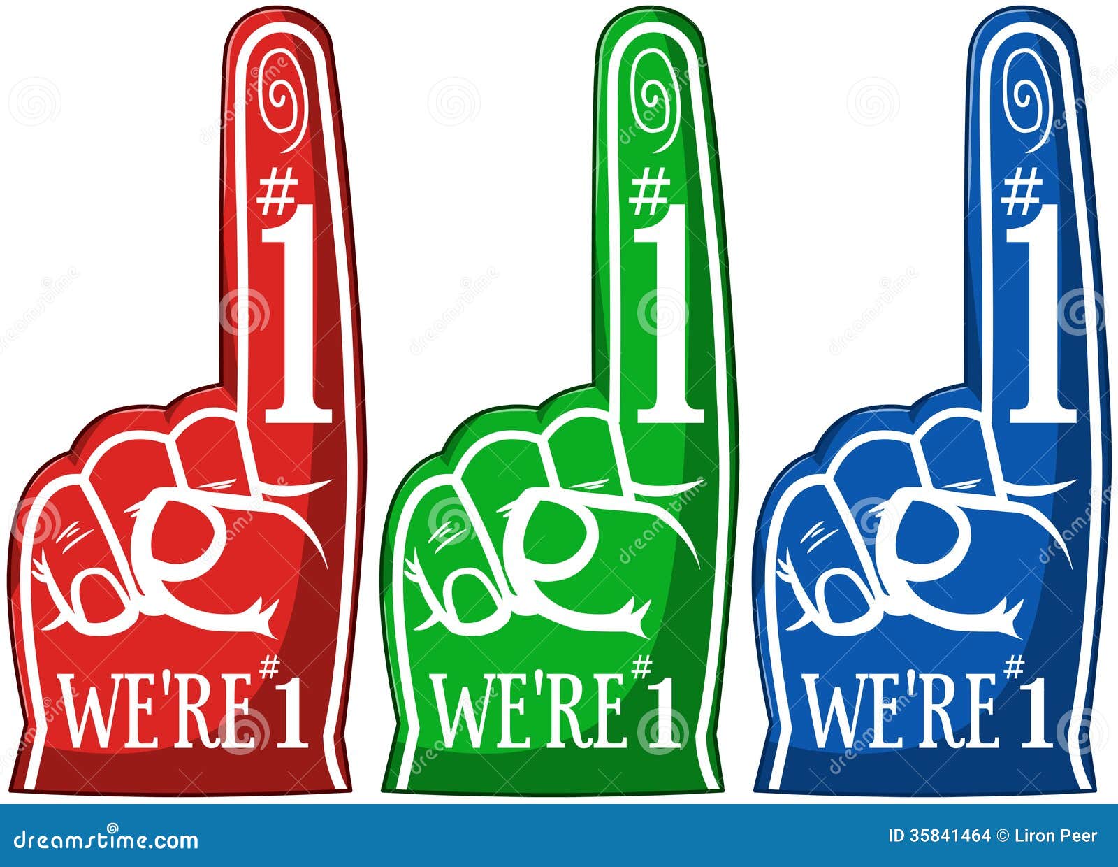 Het Toejuichen Richtend Vinger Drie Kleurenpak Vector Illustratie ...