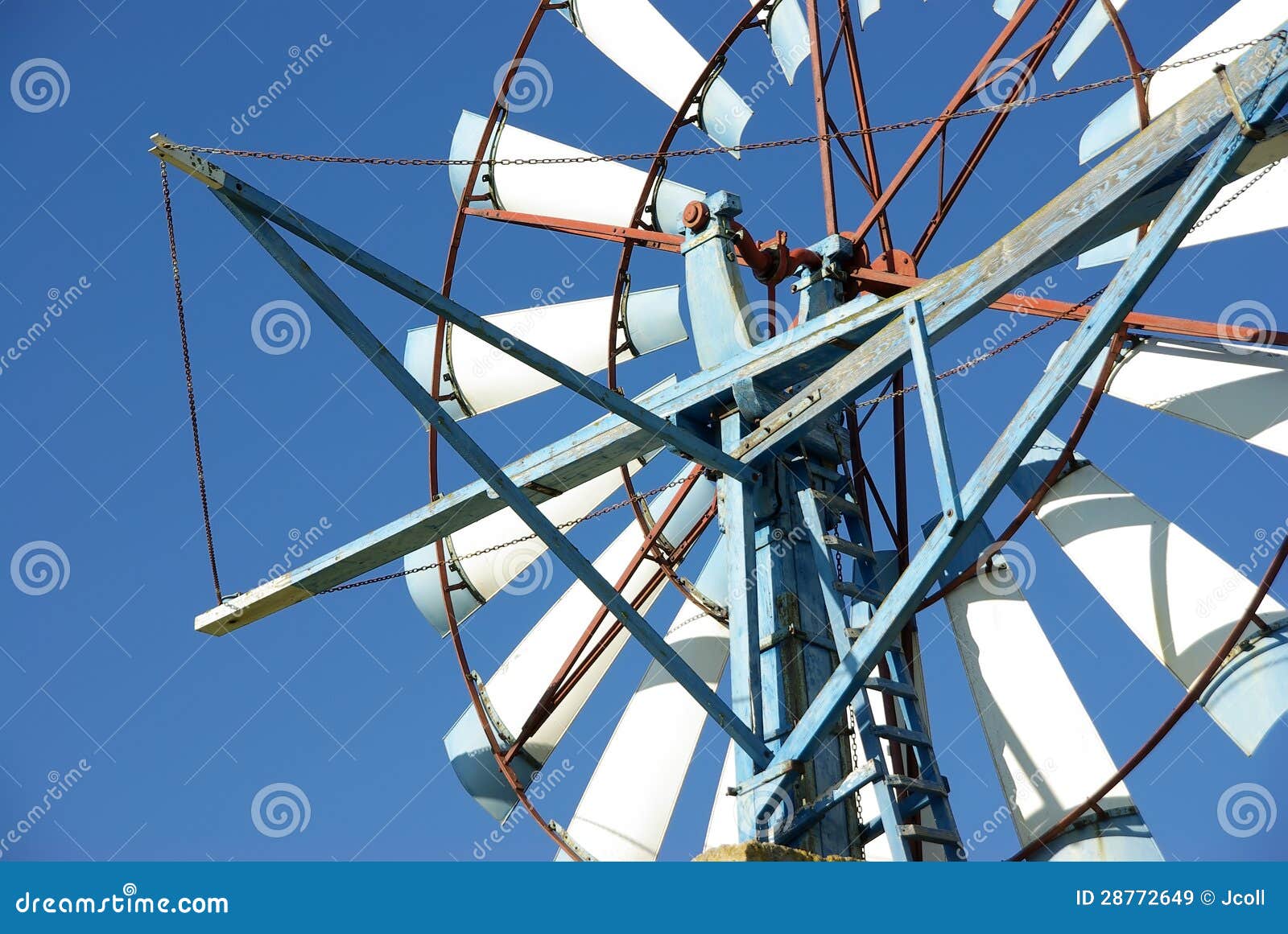 Het Toestel Van De Windmolen Stock Afbeelding - Image of landelijk ...
