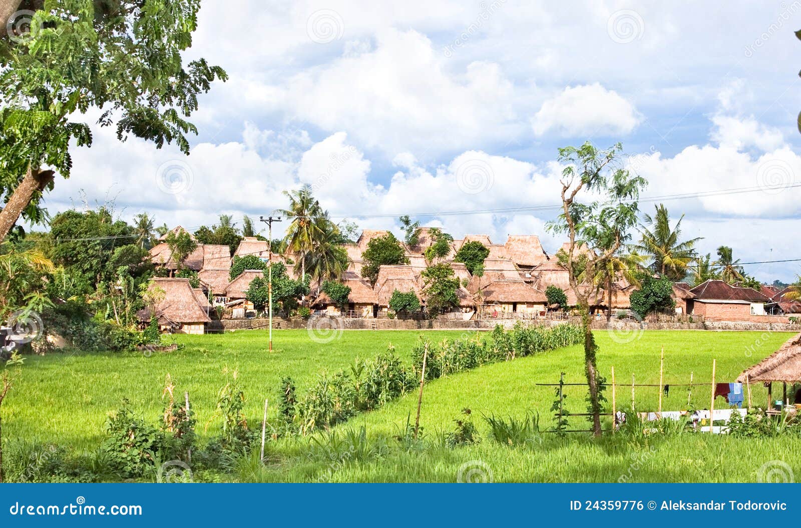 Het Traditionele Oude Dorp Lombok Van Sade- Stock Foto - Image of huis ...