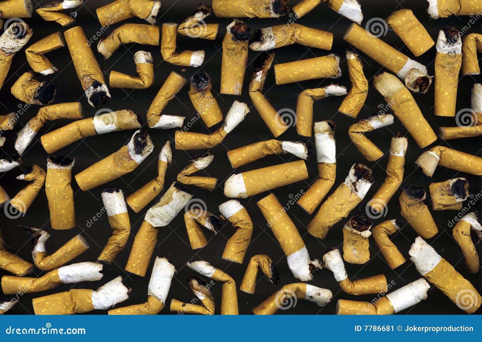 Het Uiteinde Van Sigaretten Stock Afbeelding - Image of astma, bevuil ...