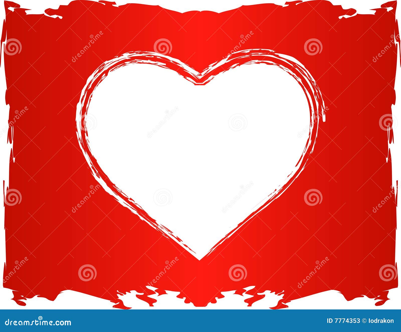 Het Vector Hart Van De Liefde Vector Illustratie - Illustration of ...