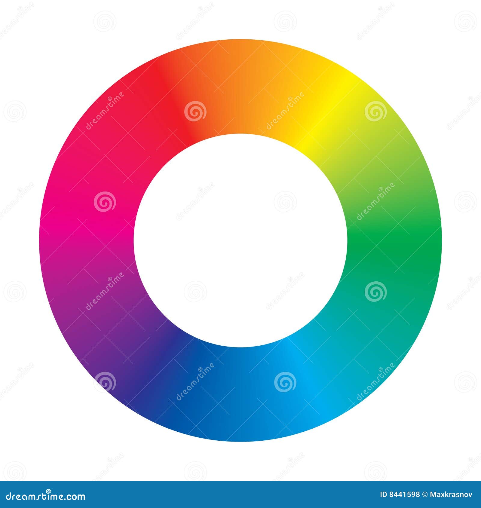 Het Vector Wiel Van De Kleur Vector Illustratie - Illustration of ...