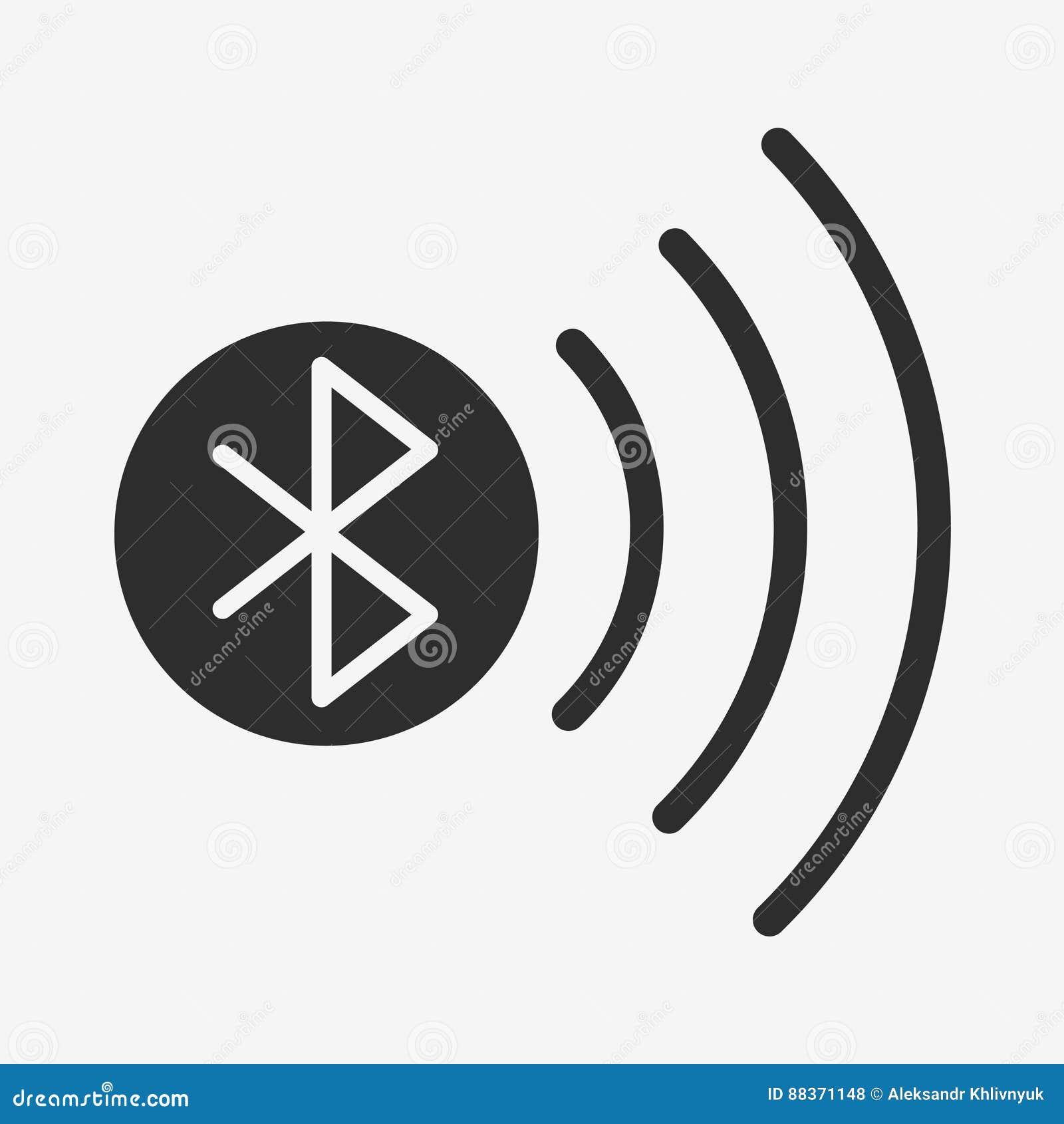 Het Vectorpictogram Van Bluetooth Redactionele Stock Foto ...