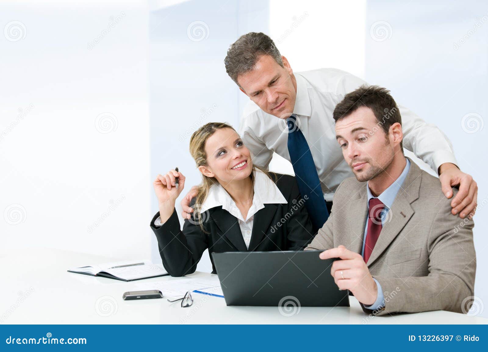 Het Vennootschap En De Samenwerking Van Bedrijven Stock Afbeelding ...