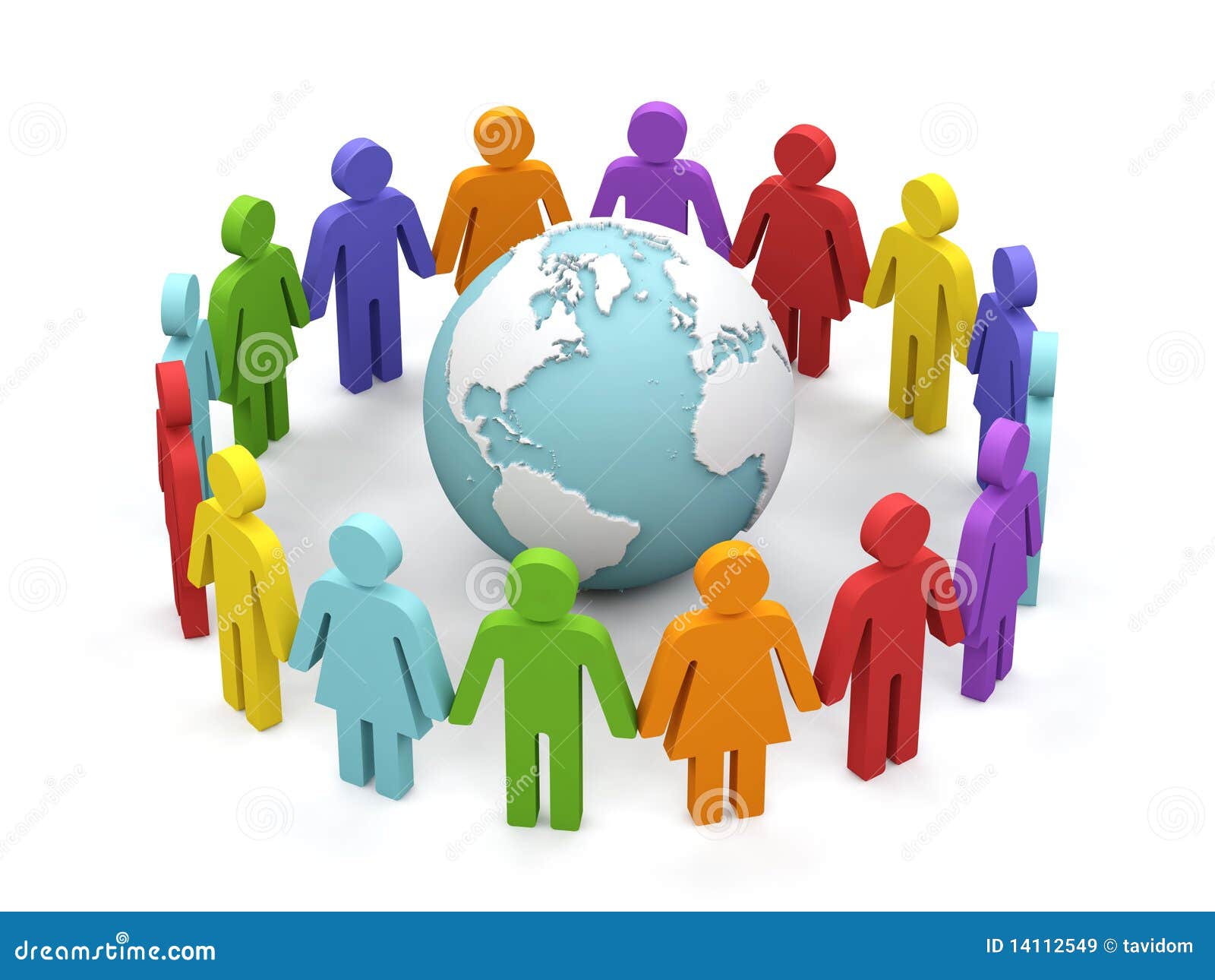 Het Vennootschap Van De Wereld. Stock Illustratie - Illustration of ...