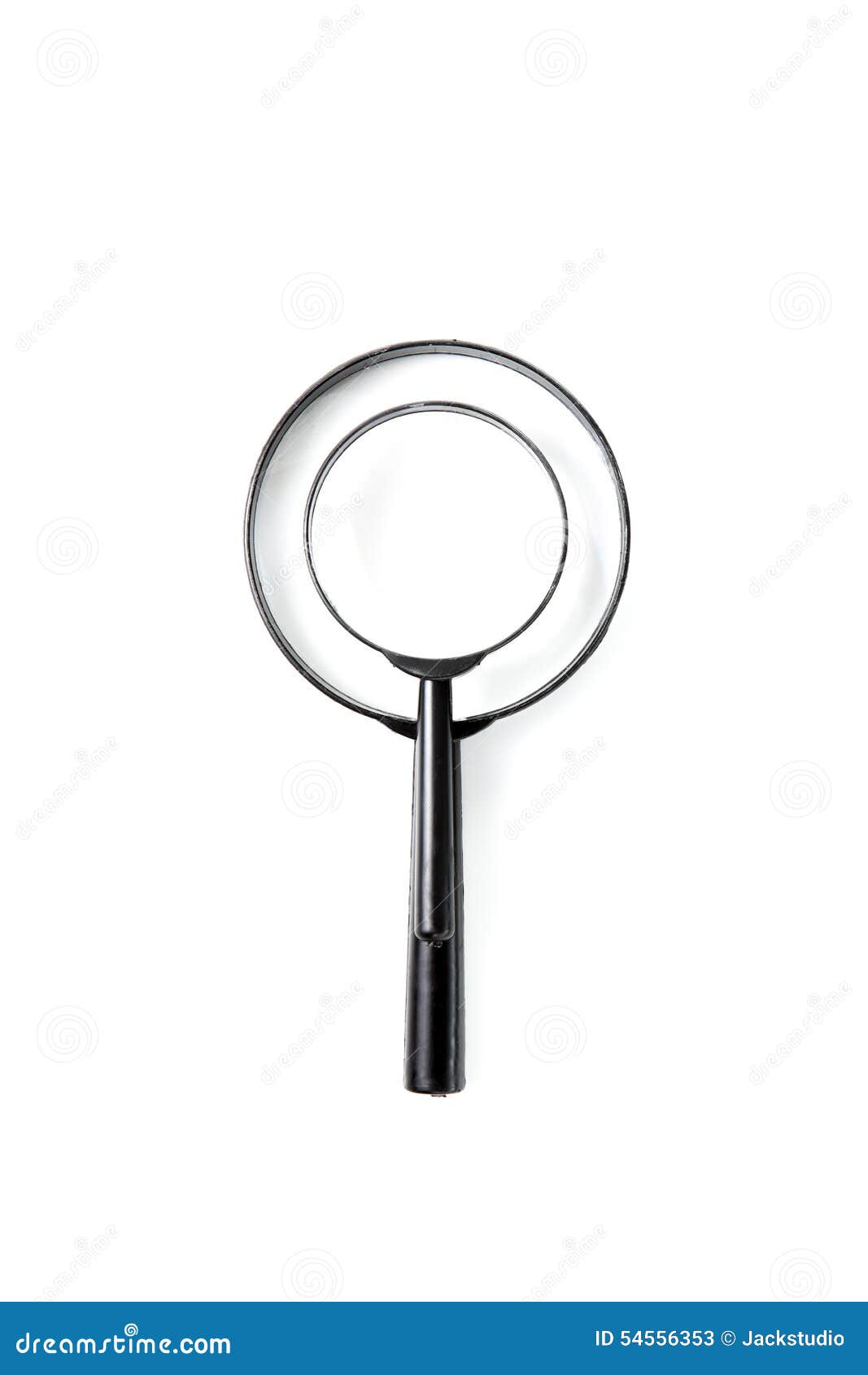 Het Vergrootglas, Onderzoek En Ontdekt Symbool Stock Afbeelding - Image ...