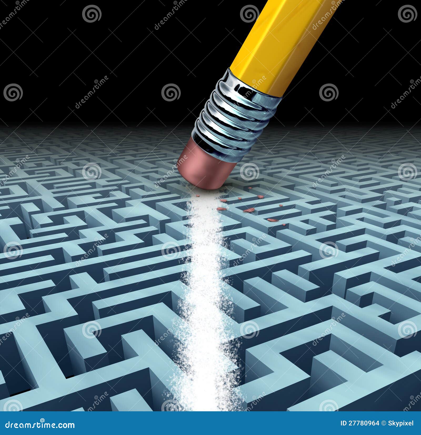 Het vinden van Oplossingen stock illustratie. Illustration of ...