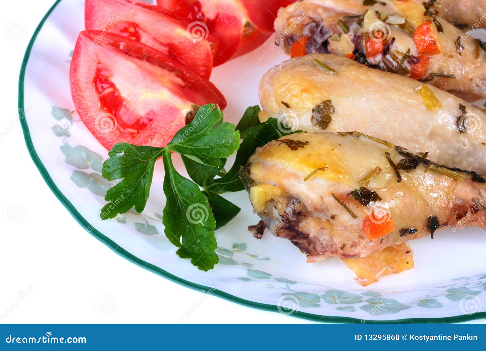 Het vlees van de kip stock foto. Image of gezond, noedels - 13295860