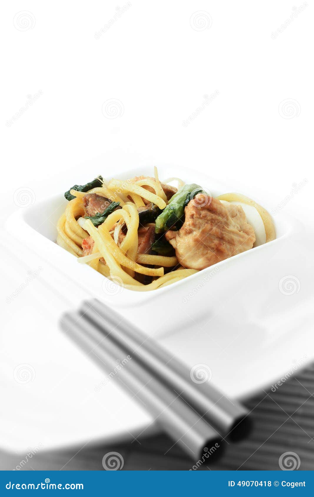 Het voer van de kip mein stock foto. Image of gastronomisch - 49070418