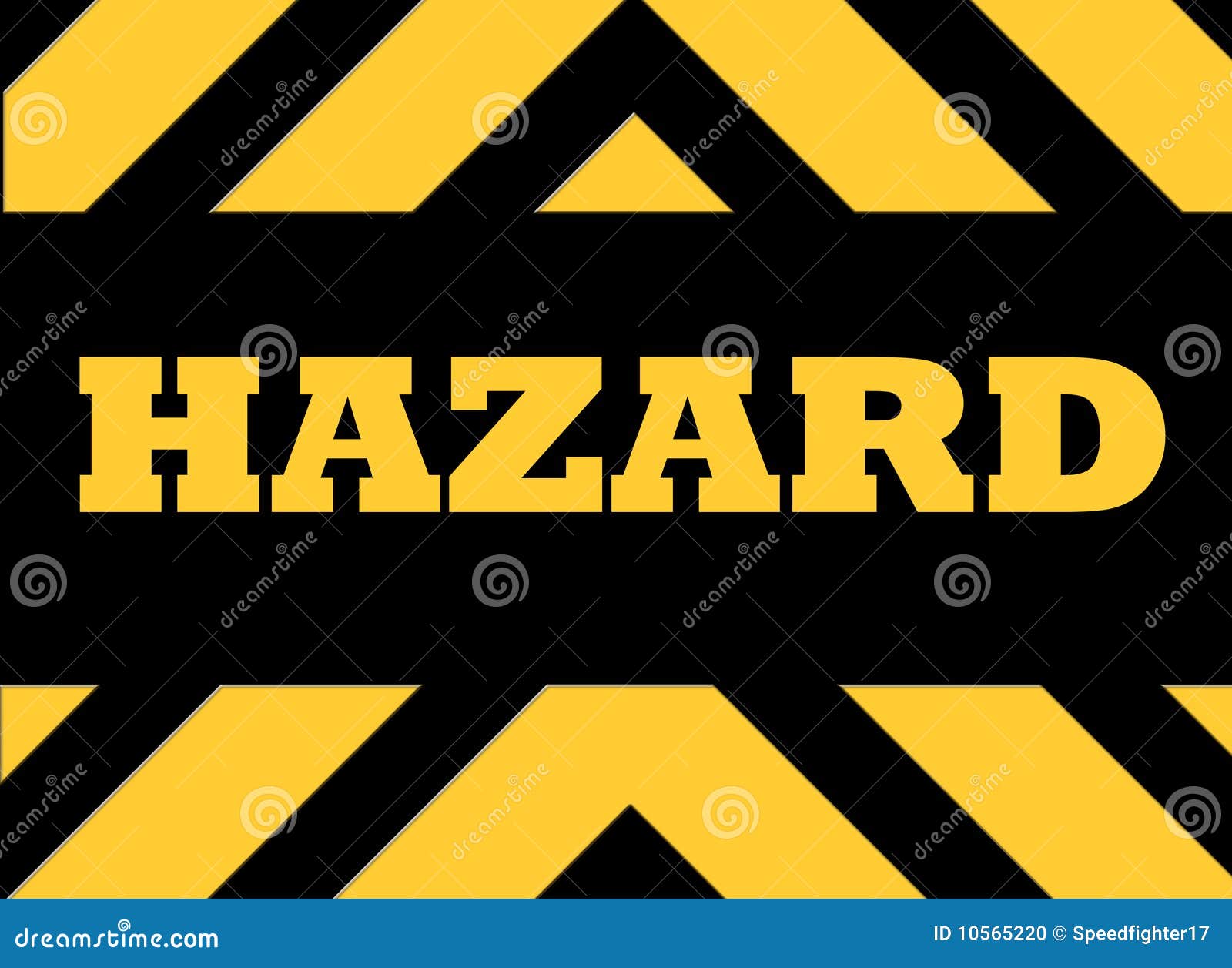 Het Waarschuwingssein Van Het Gevaar Stock Illustratie - Illustration ...