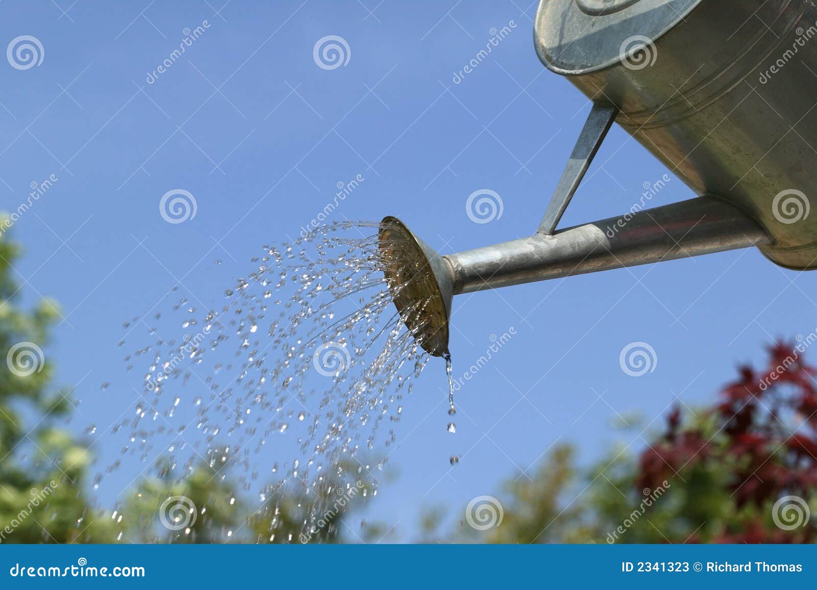 Het Water Geven Van De Tuin Stock Afbeelding - Image of zonlicht ...