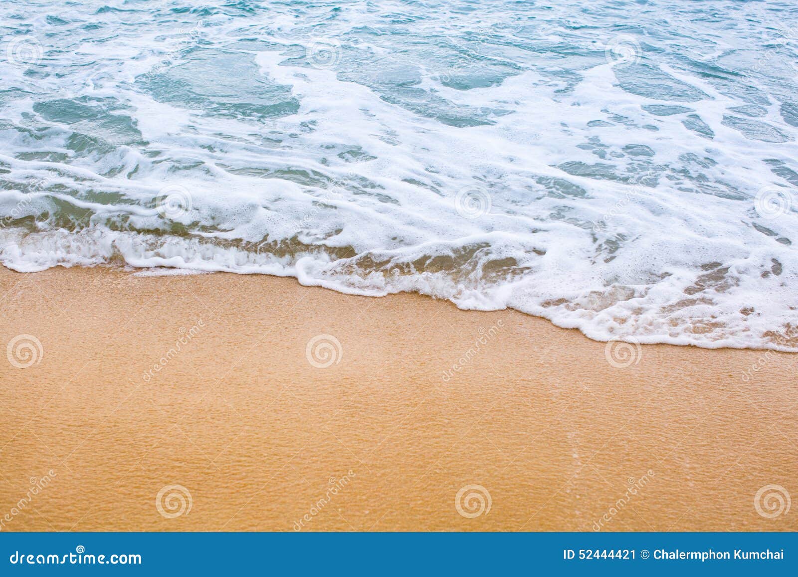Het Waterachtergrond Van Het Zandstrand Stock Afbeelding - Image of ...