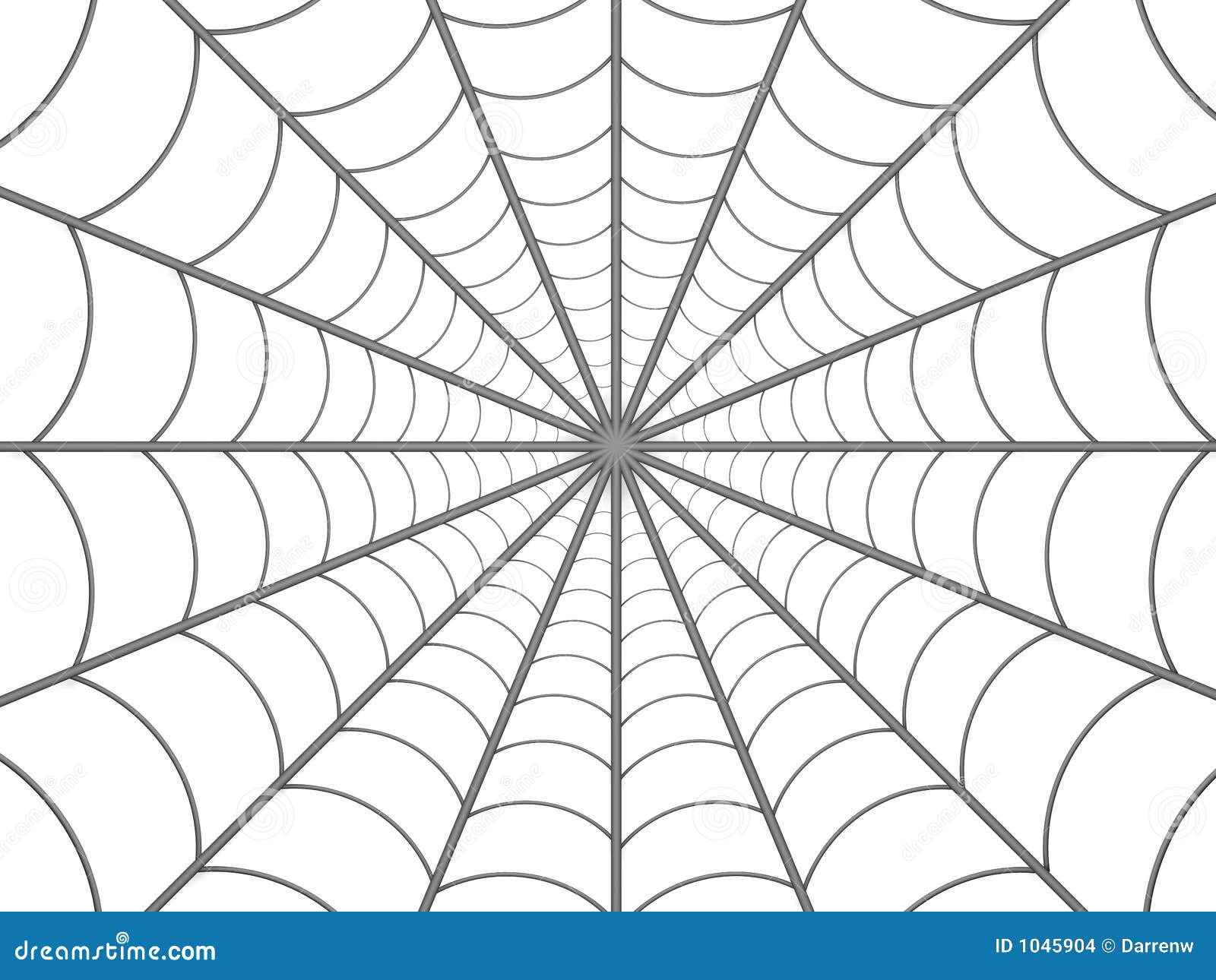 Het Web van spinnen stock illustratie. Illustration of spinnen - 1045904