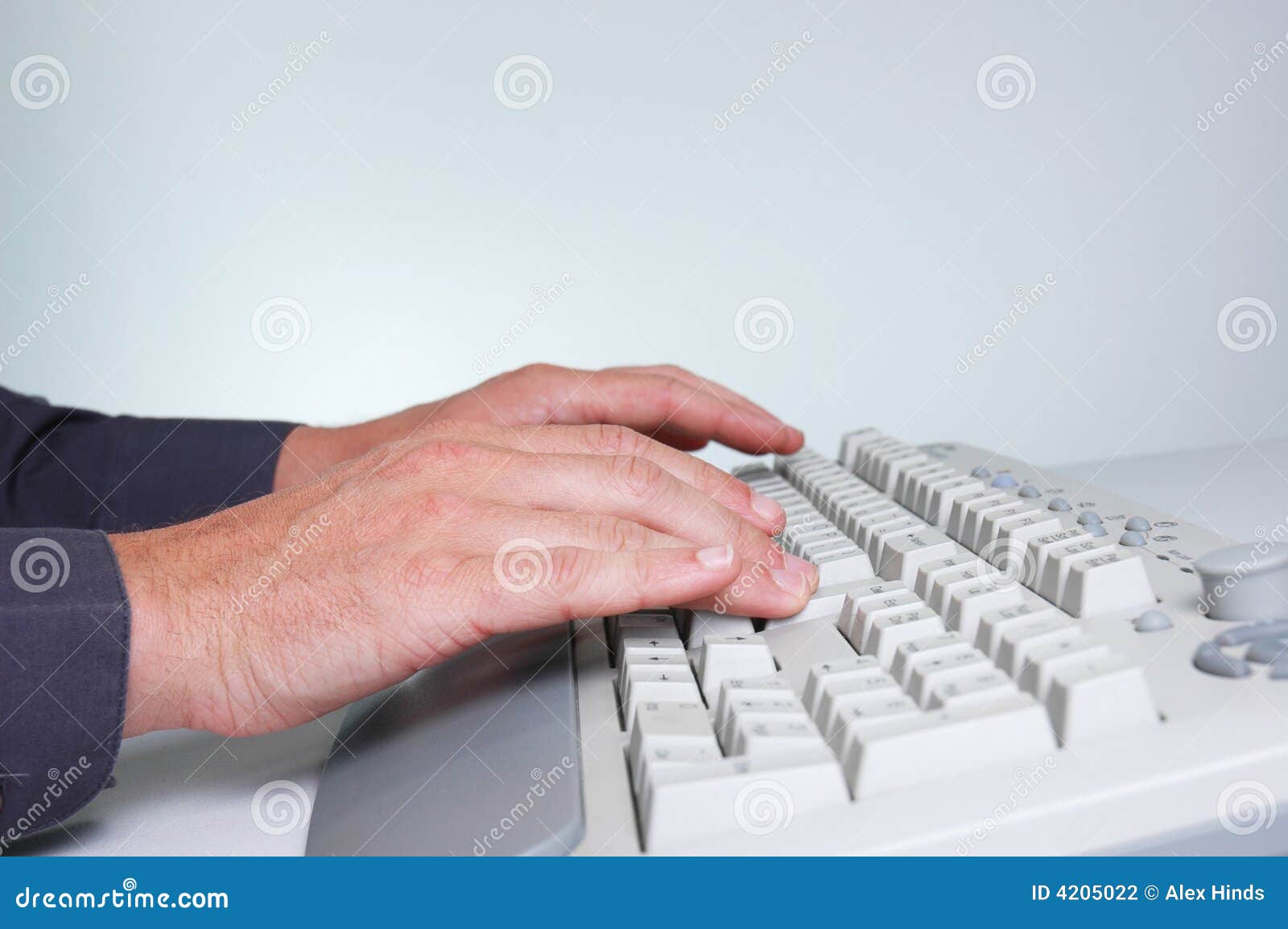 Het werk van de computer stock foto. Image of technologie - 4205022