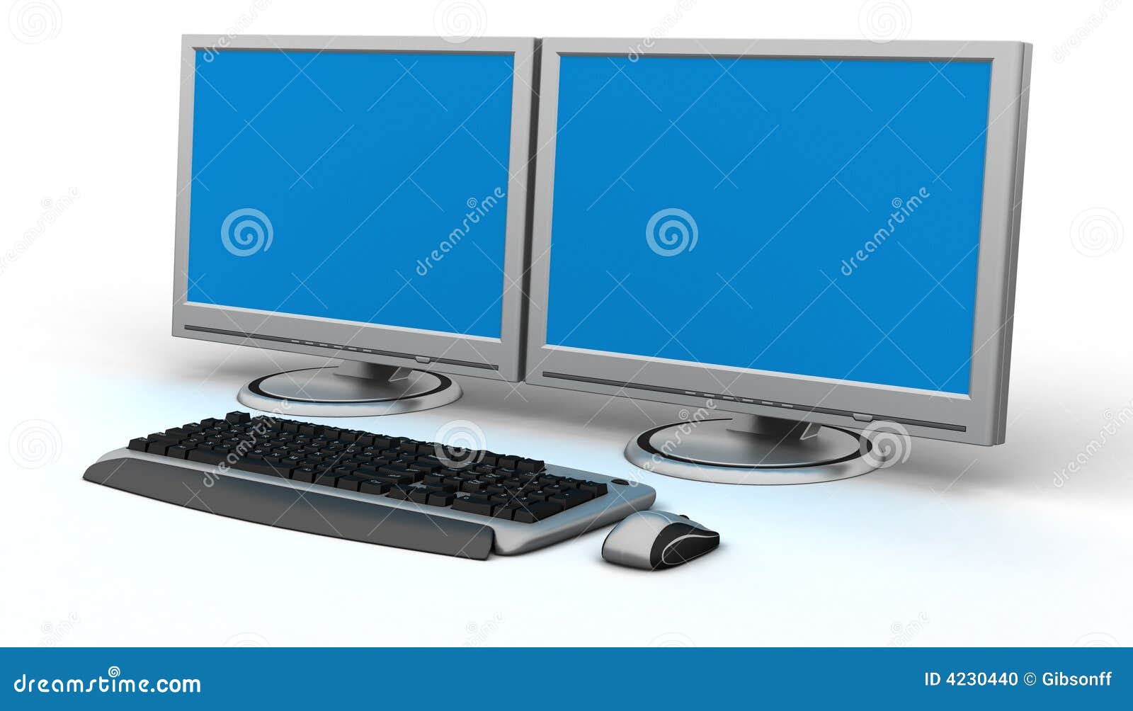 Het Werkstation van PC stock foto. Image of computer, internet - 4230440