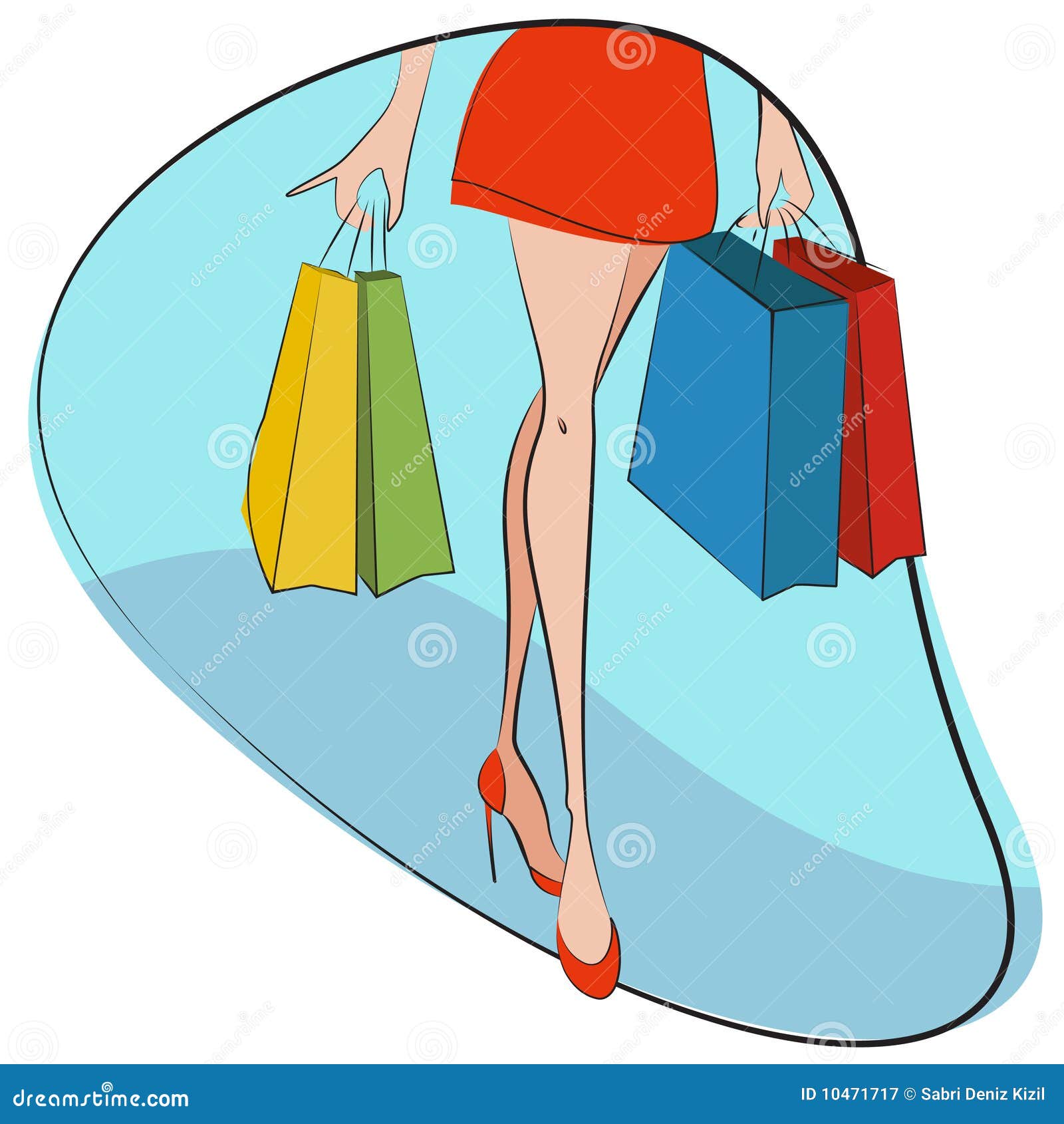 Het Winkelen Conceptenvector Vector Illustratie - Illustration of heden ...