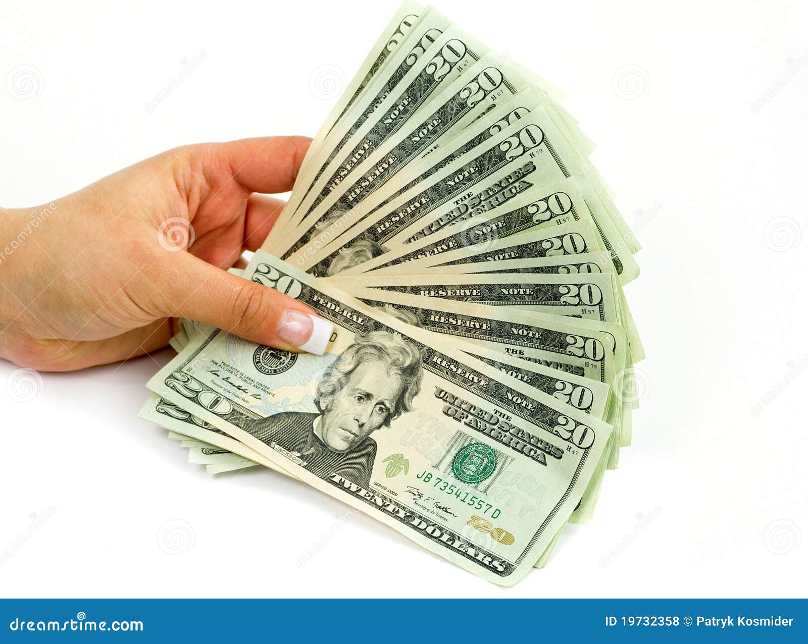 Het Winkelen Met Contant Geld Stock Foto - Image of honderd, bankwezen ...