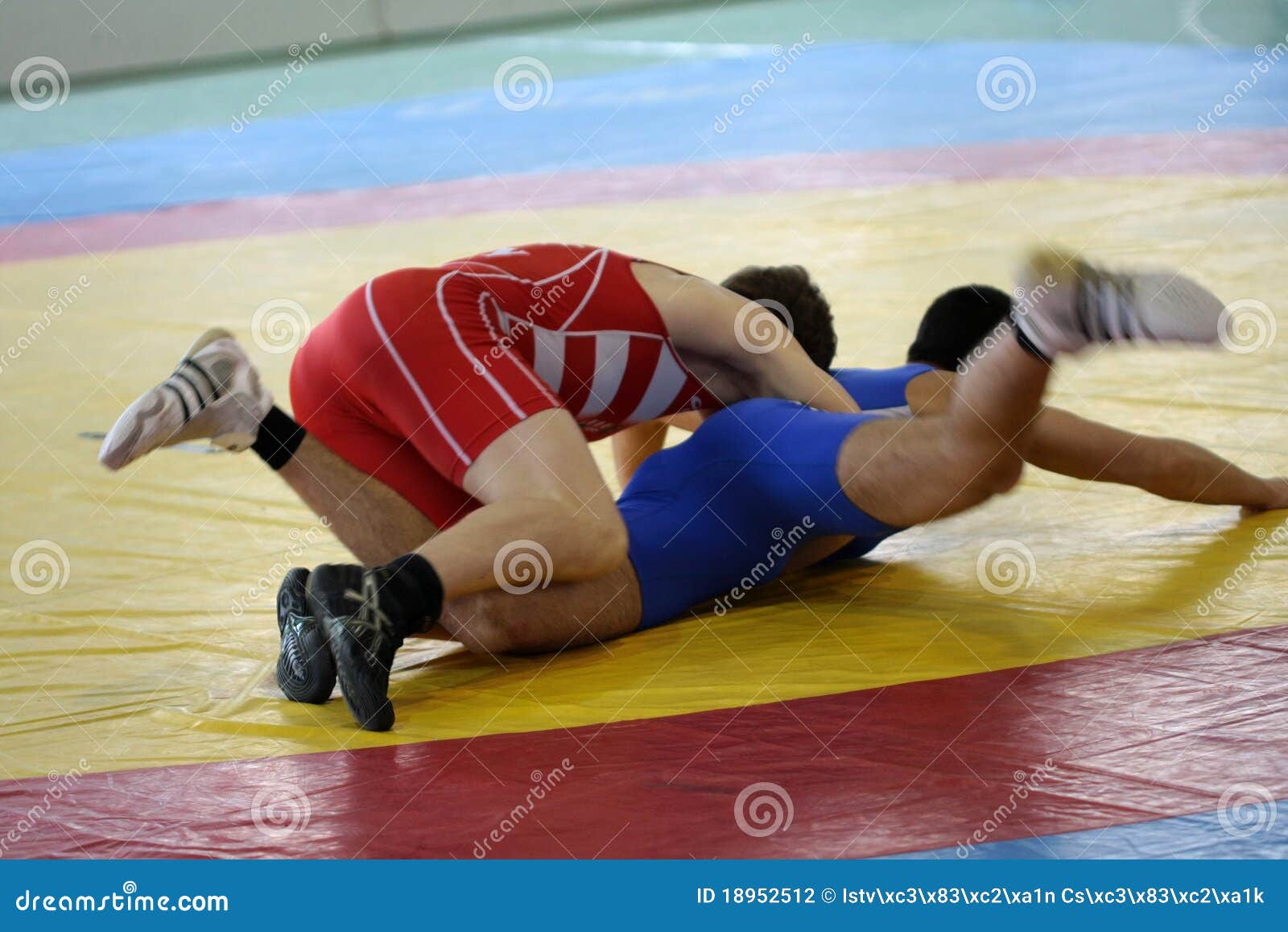 Het Worstelen Kampioenschap Redactionele Fotografie - Image of actie ...